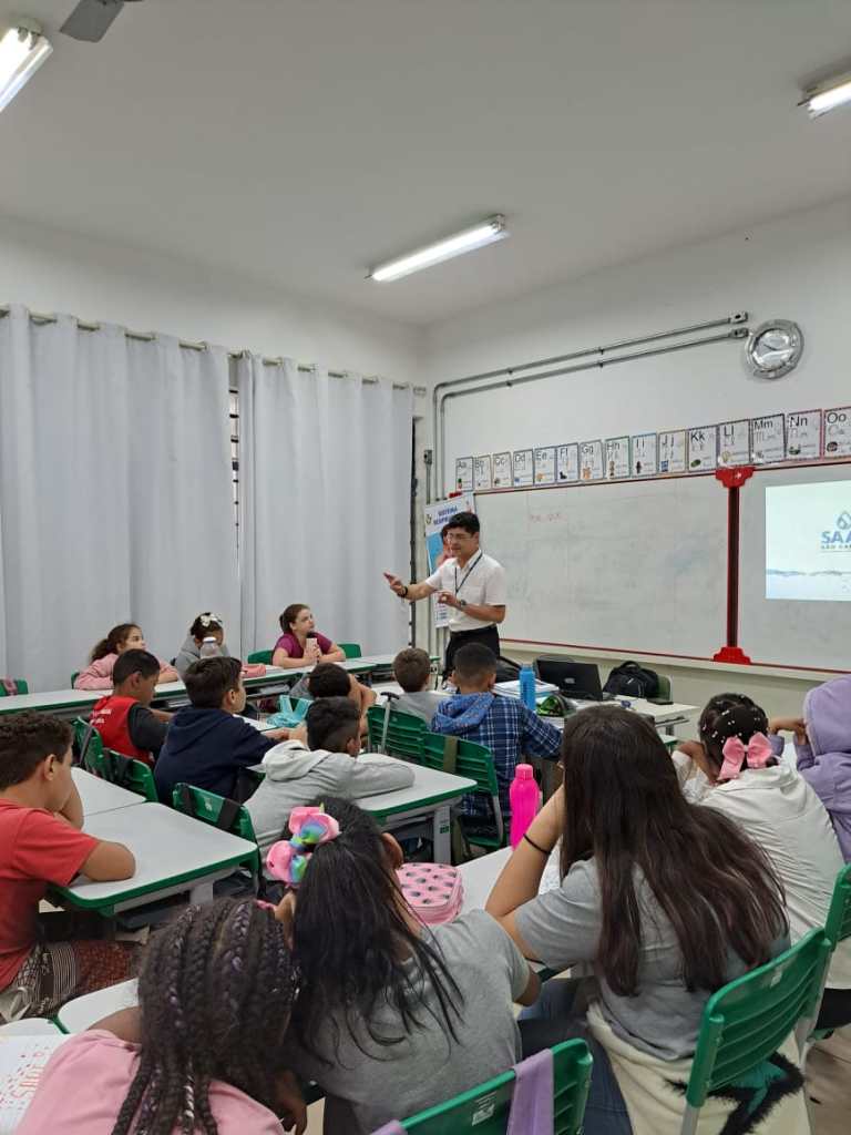 SAAE faz palestra em escola estadual sobre uso consciente da água - São ...