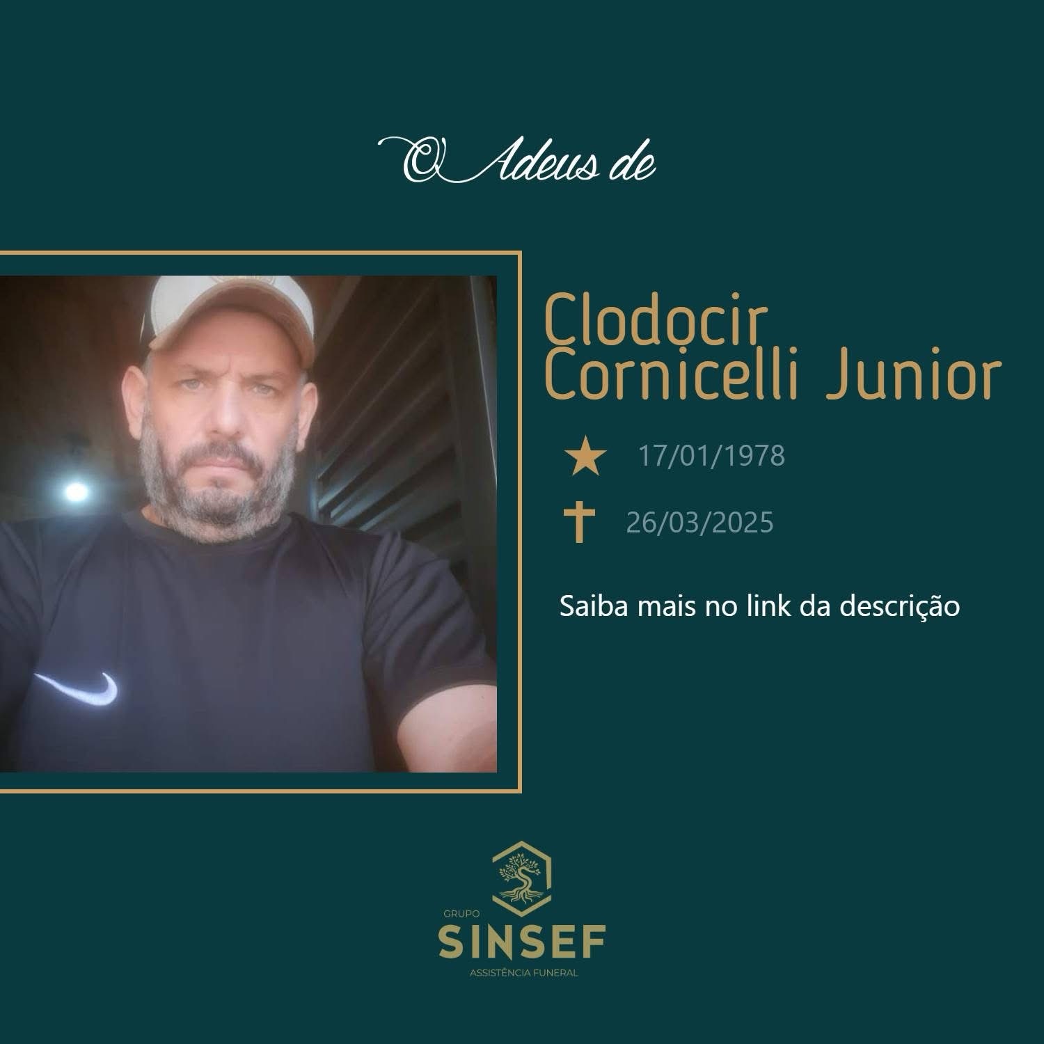 O falecimento, aos 48 anos, de Clodocir Cornicelli Junior - São Carlos ...