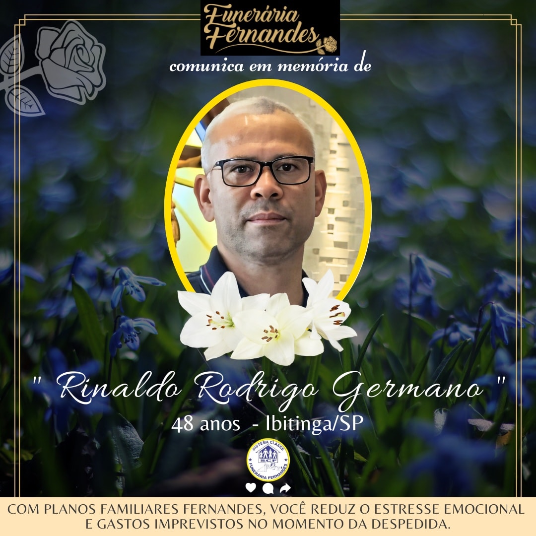 O falecimento, aos 48 anos, de Rinaldo Rodrigo Germano - São Carlos em Rede