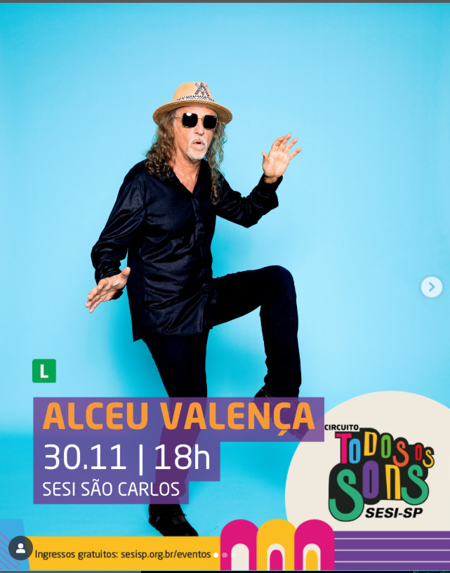 Alceu Valença se apresenta em São Carlos - São Carlos em Rede