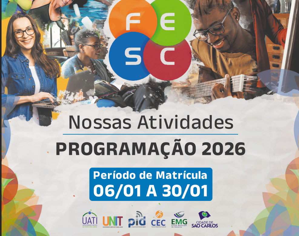 FESC divulga programação de cursos para 2026 - São Carlos em Rede